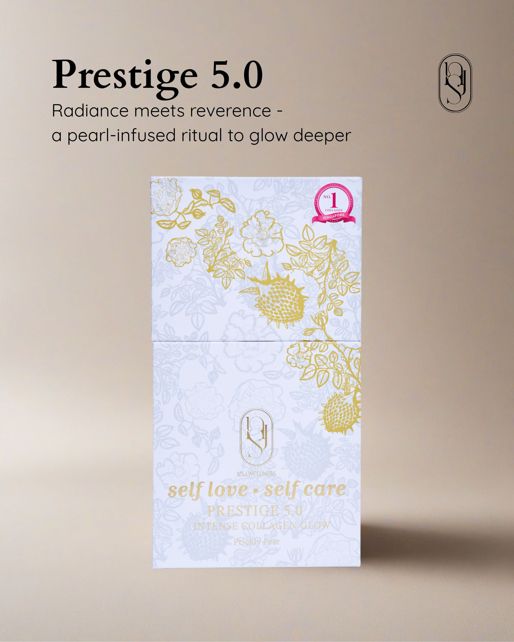 Prestige 5.0 Intense Collagen Glow Limited Edition| Pearl Powder ...